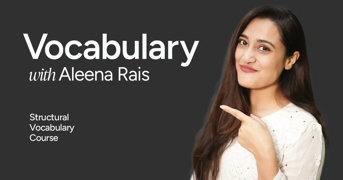 Vocabulary with Aleena Rais | Learn 1000+ English Words & Speak Confidently